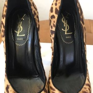 Yves Saint Laurent | Shoes | Ysl Palais Leopard Calf Hair Pump | Poshmark